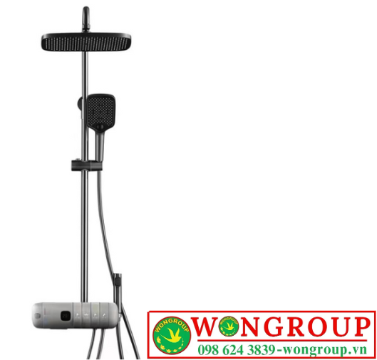 Sen Cây Tắm Nóng Lạnh Phím Bấm Mạ PVD Màu Xám Ghi Hiển Thị Nhiệt Độ LED NV-827 » Tập đoàn ...